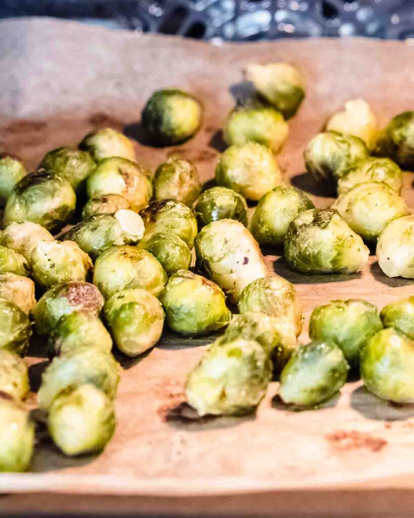 Roasted Frozen Brussels Sprouts - Wholefood Soulfood Kitchen
