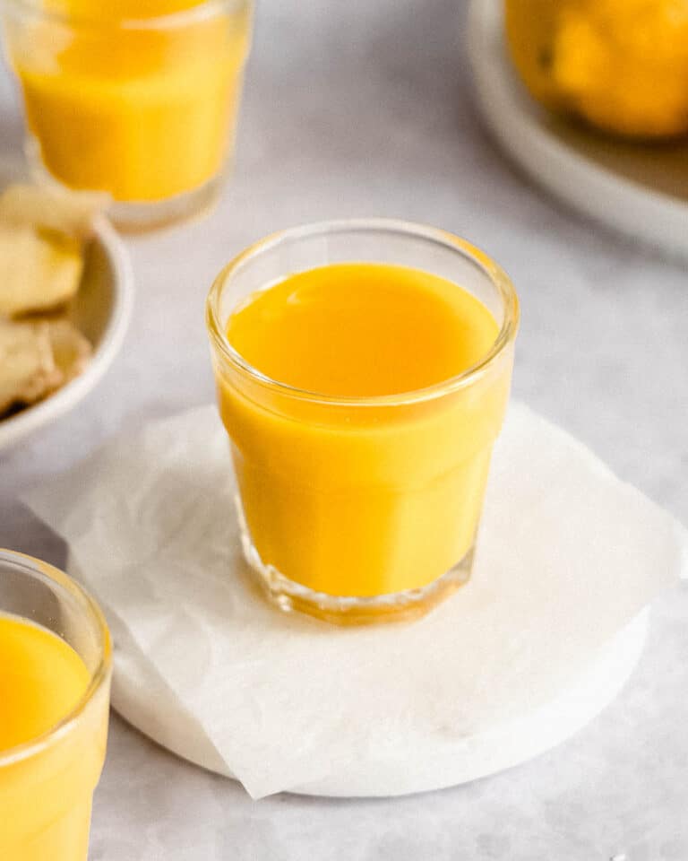 Lemon Ginger Turmeric Shot - Wholefood Soulfood Kitchen