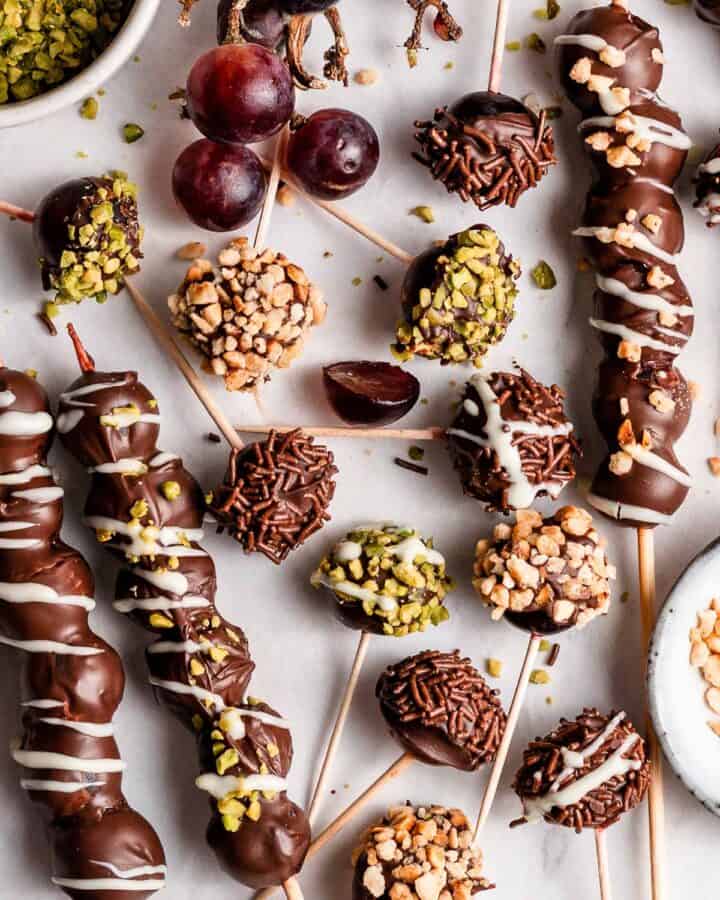 Chocolate Covered Grapes - Wholefood Soulfood Kitchen