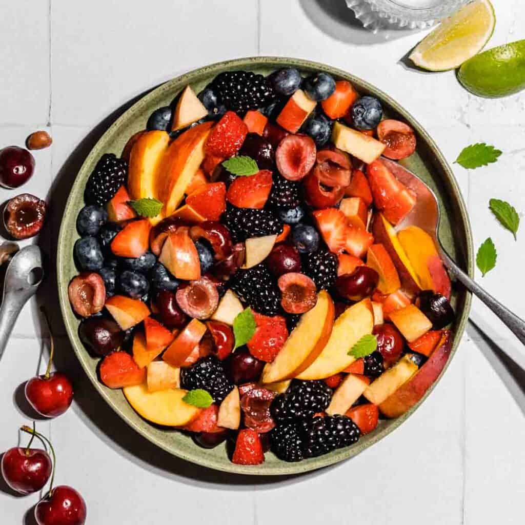 Breakfast Fruit Salad - Wholefood Soulfood Kitchen