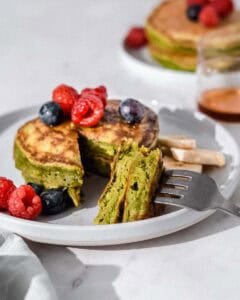 Banana Spinach Pancakes - Wholefood Soulfood Kitchen