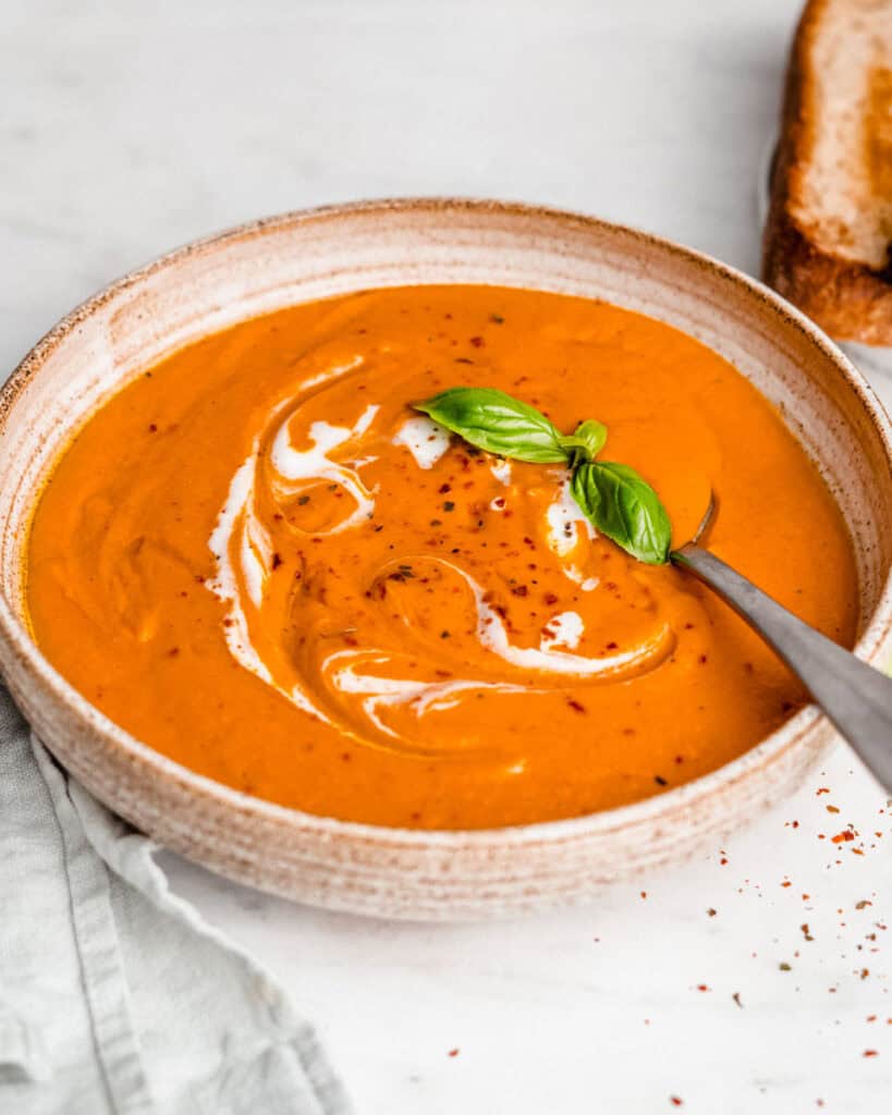 Pumpkin Tomato Soup - Wholefood Soulfood Kitchen