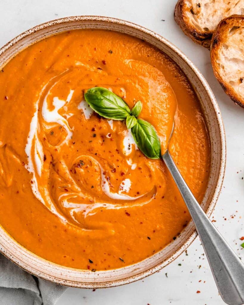 Pumpkin Tomato Soup - Wholefood Soulfood Kitchen