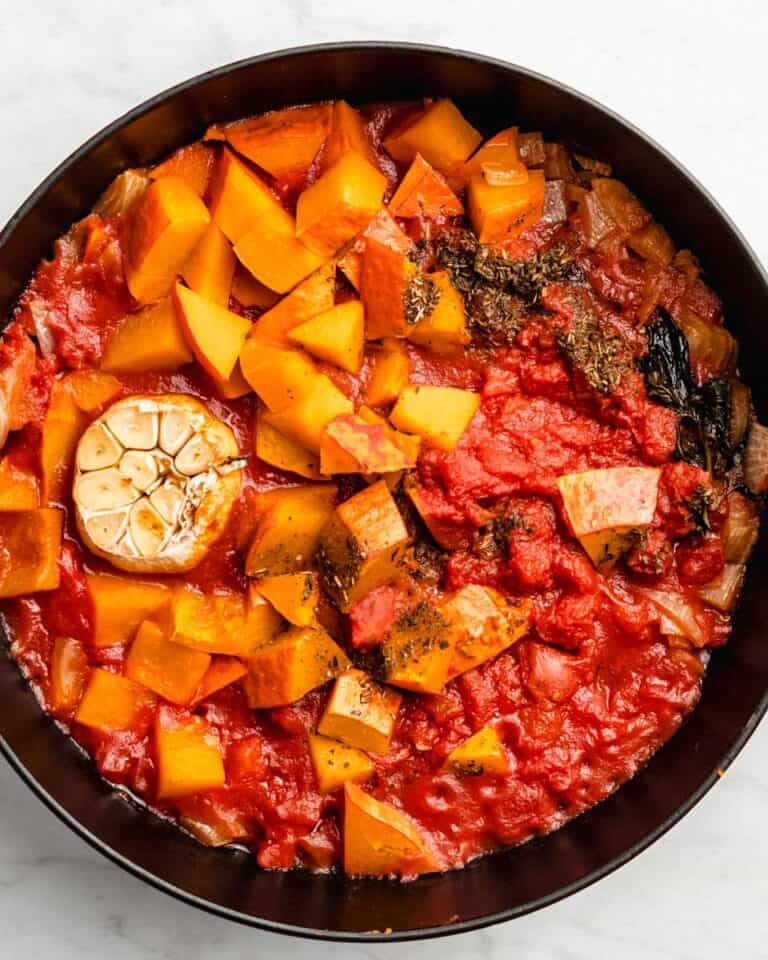 Pumpkin Tomato Soup - Wholefood Soulfood Kitchen